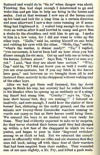 Wilbarger's Indian Depredations Index - Fort Tours