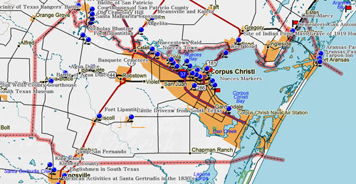 Nueces River Border Map
