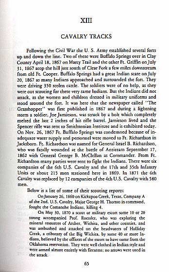 Cavalry Tracks by Jack Loftin | Fort Tours