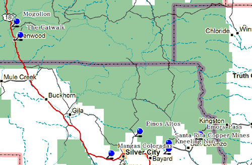 Northwest Part of Southwestern New Mexico Historical Markers | Fort Tours