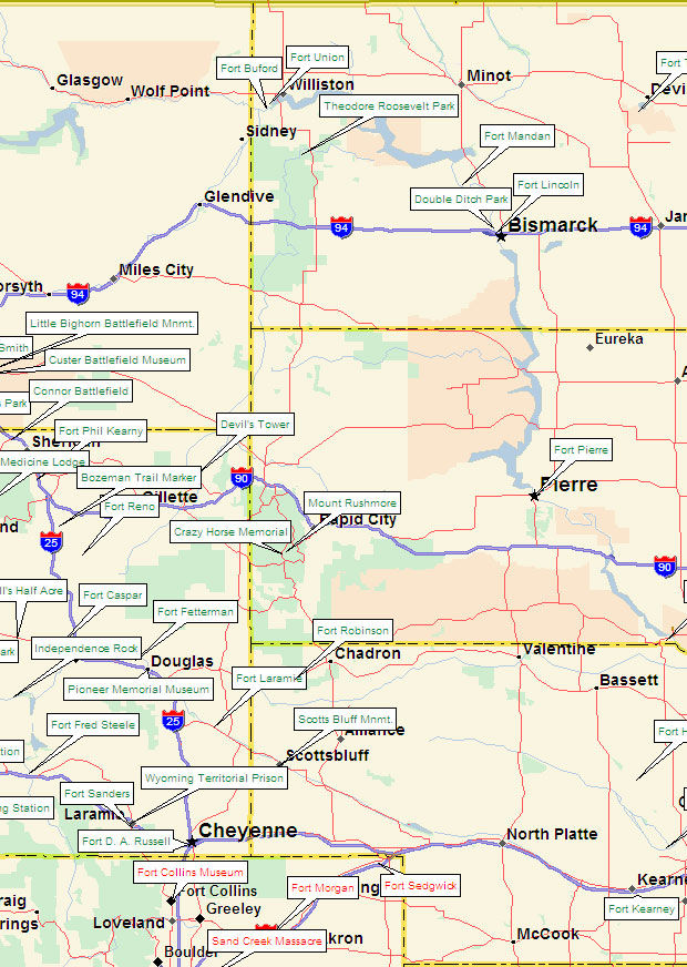 Sioux Nation Map