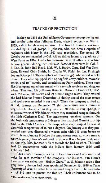 Tracks of Protection by Jack Loftin | Fort Tours