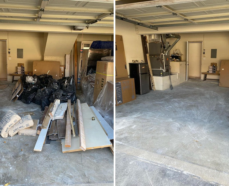 Garage & Storage Clean Out Services | TOO MUCH JUNK