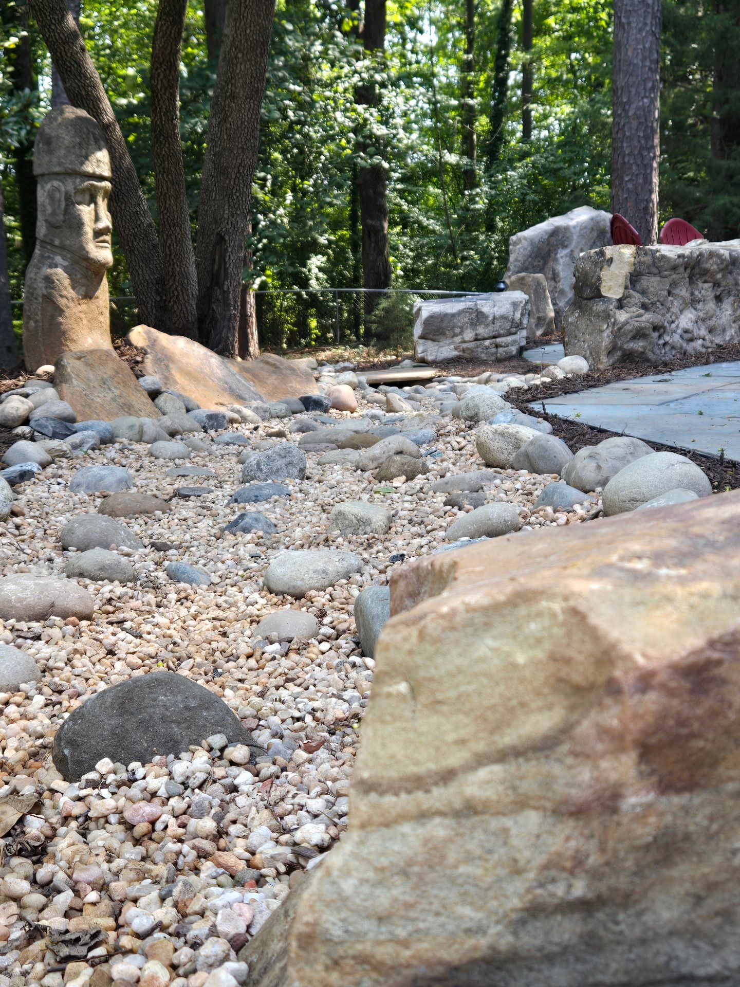 Stunning Bluestone Patio with Fire Pit Design | Earth Artisans
