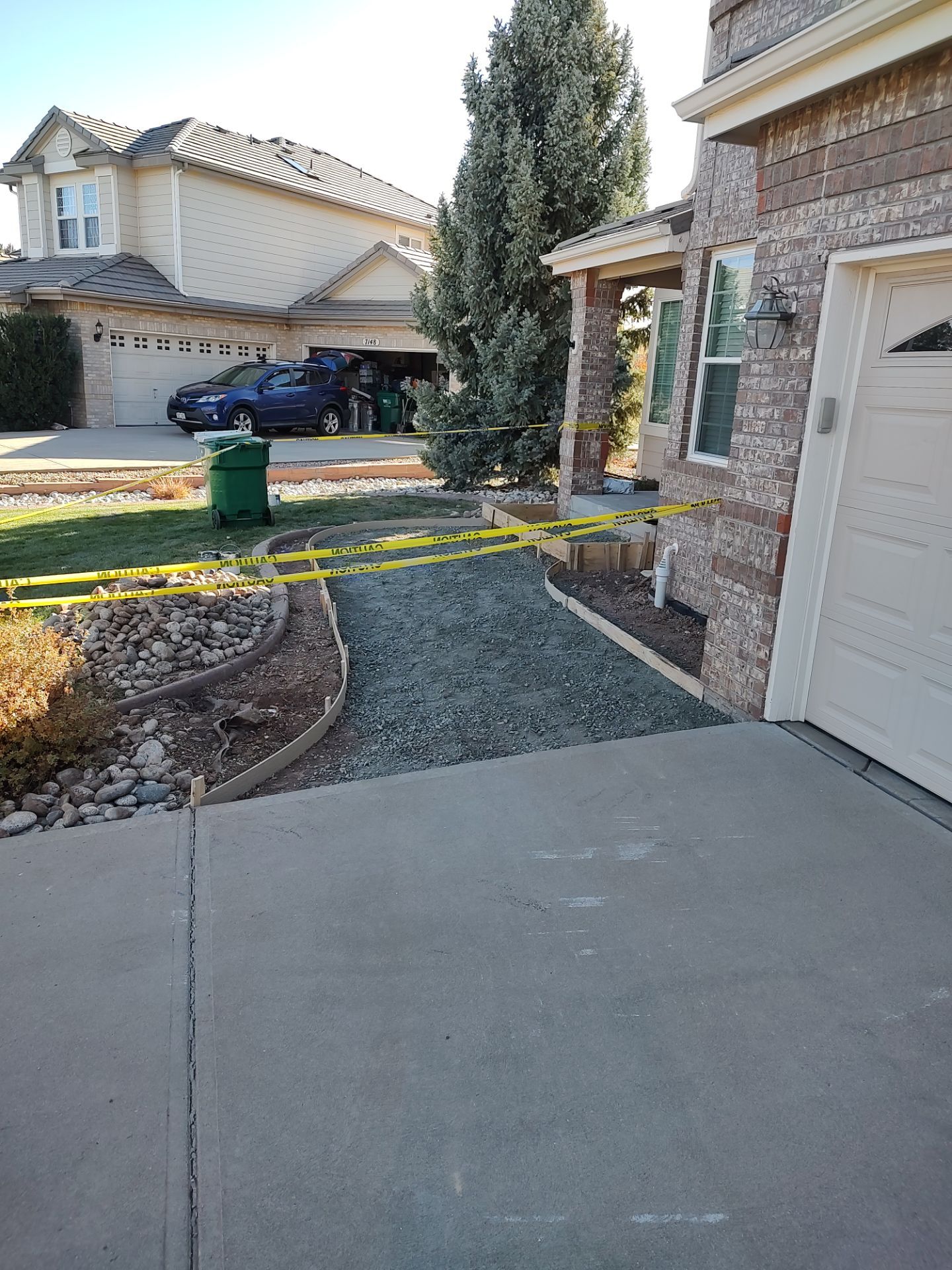 Sidwalk and Front Path Upgrade | D&G Contracting / David & Goliath ...