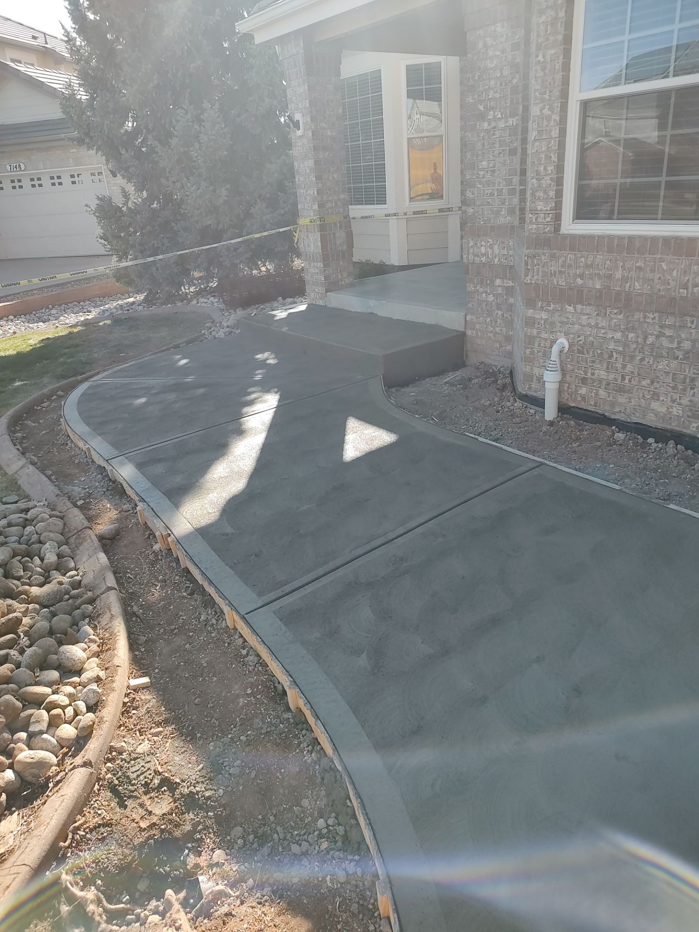 Sidwalk and Front Path Upgrade | D&G Contracting / David & Goliath ...