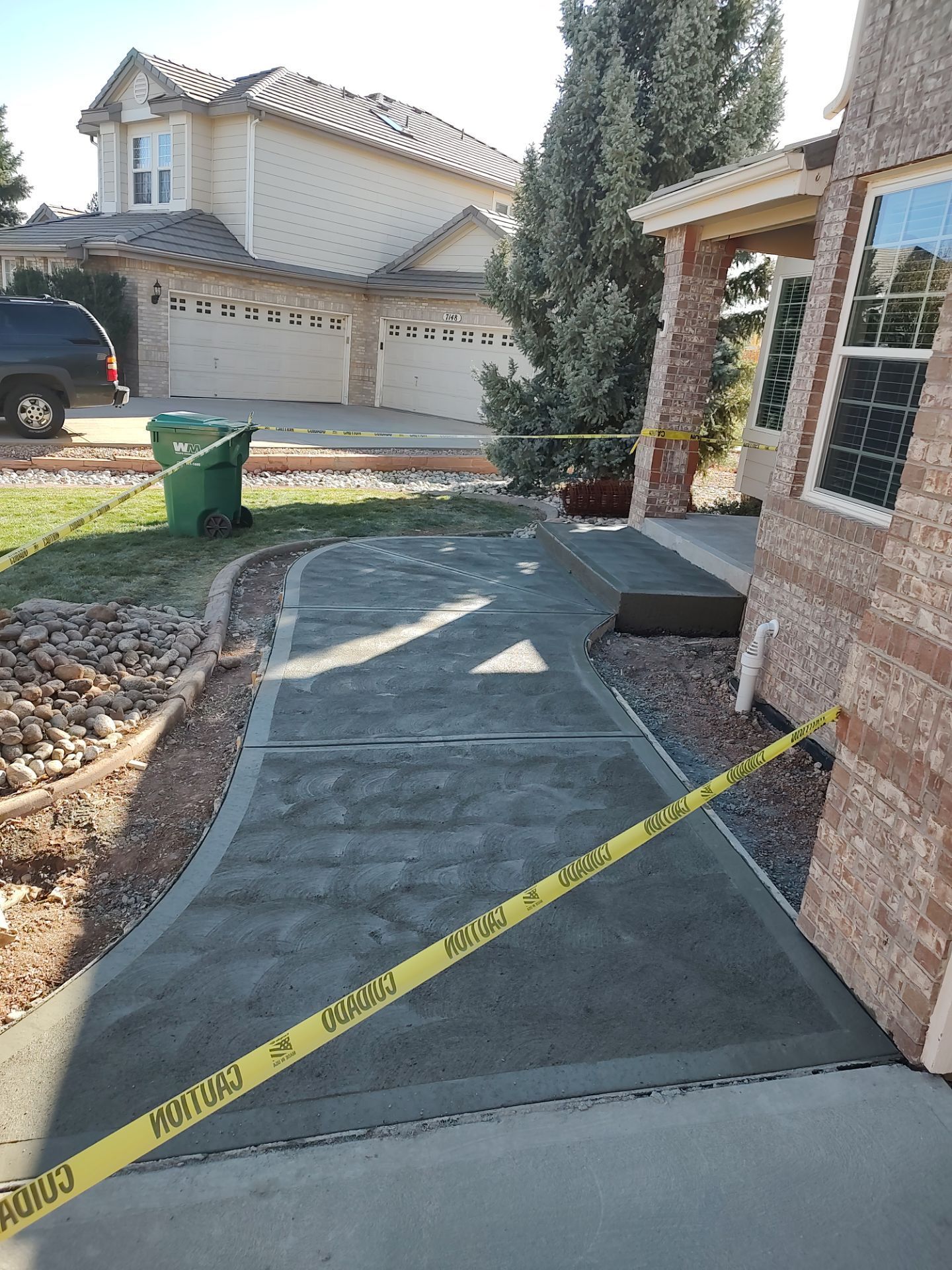 Sidwalk and Front Path Upgrade | D&G Contracting / David & Goliath ...