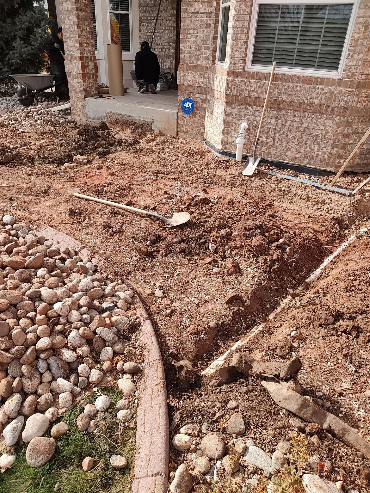 Sidwalk and Front Path Upgrade | D&G Contracting / David & Goliath ...