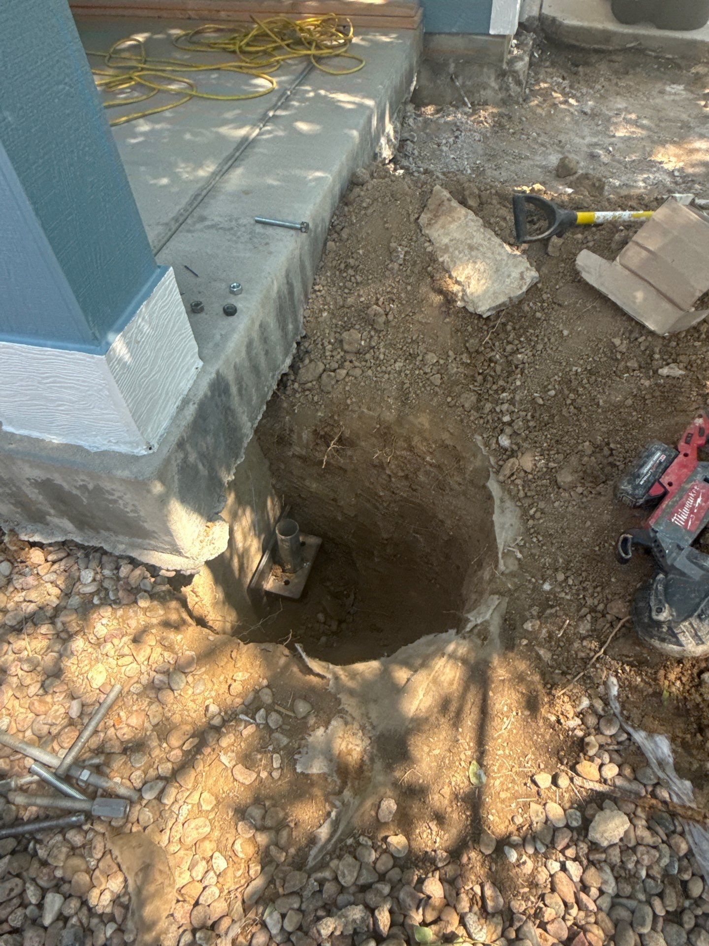 Expert Helico Piers Foundation in Colorado | D&G Contracting / David ...