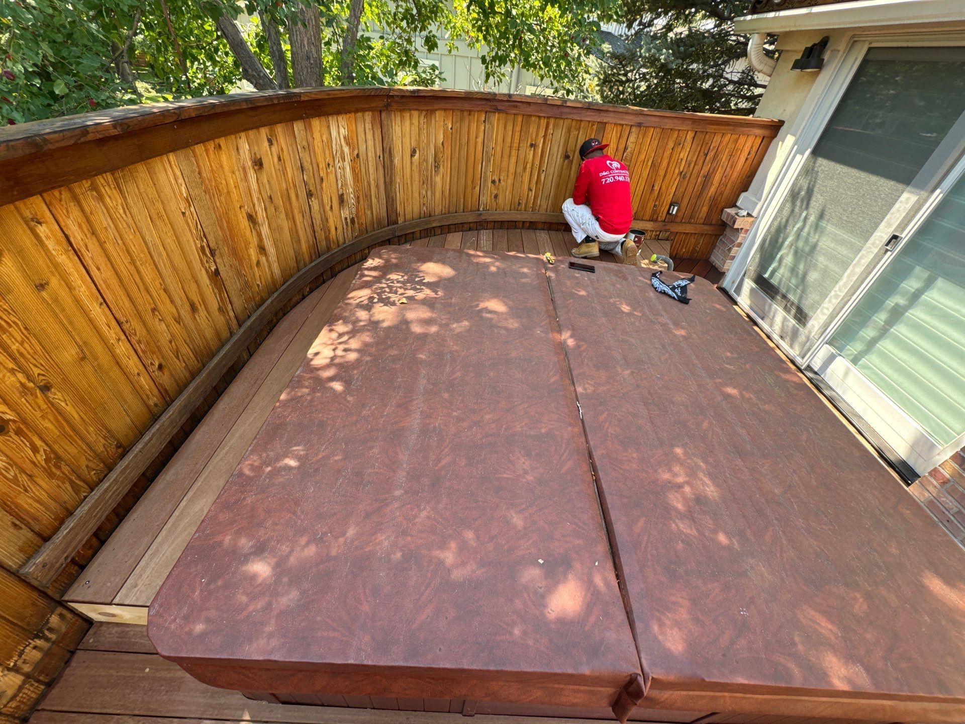 Elegant Deck and Fence Transformation | D&G Contracting / David & Goliath Contracting