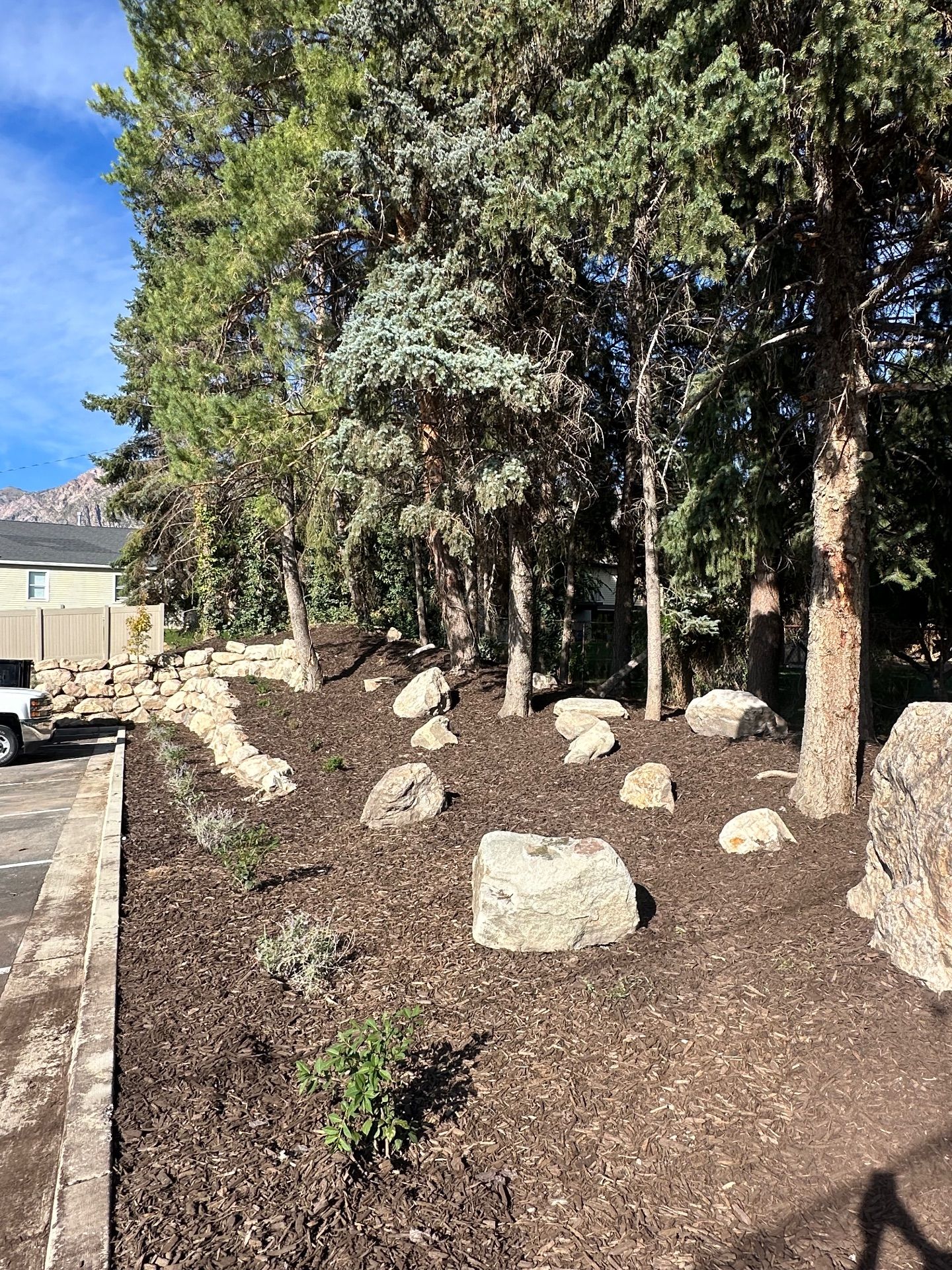 Hexa Pavers and Rock Features Revamp Outdoor Space | Lone Pine Landscape