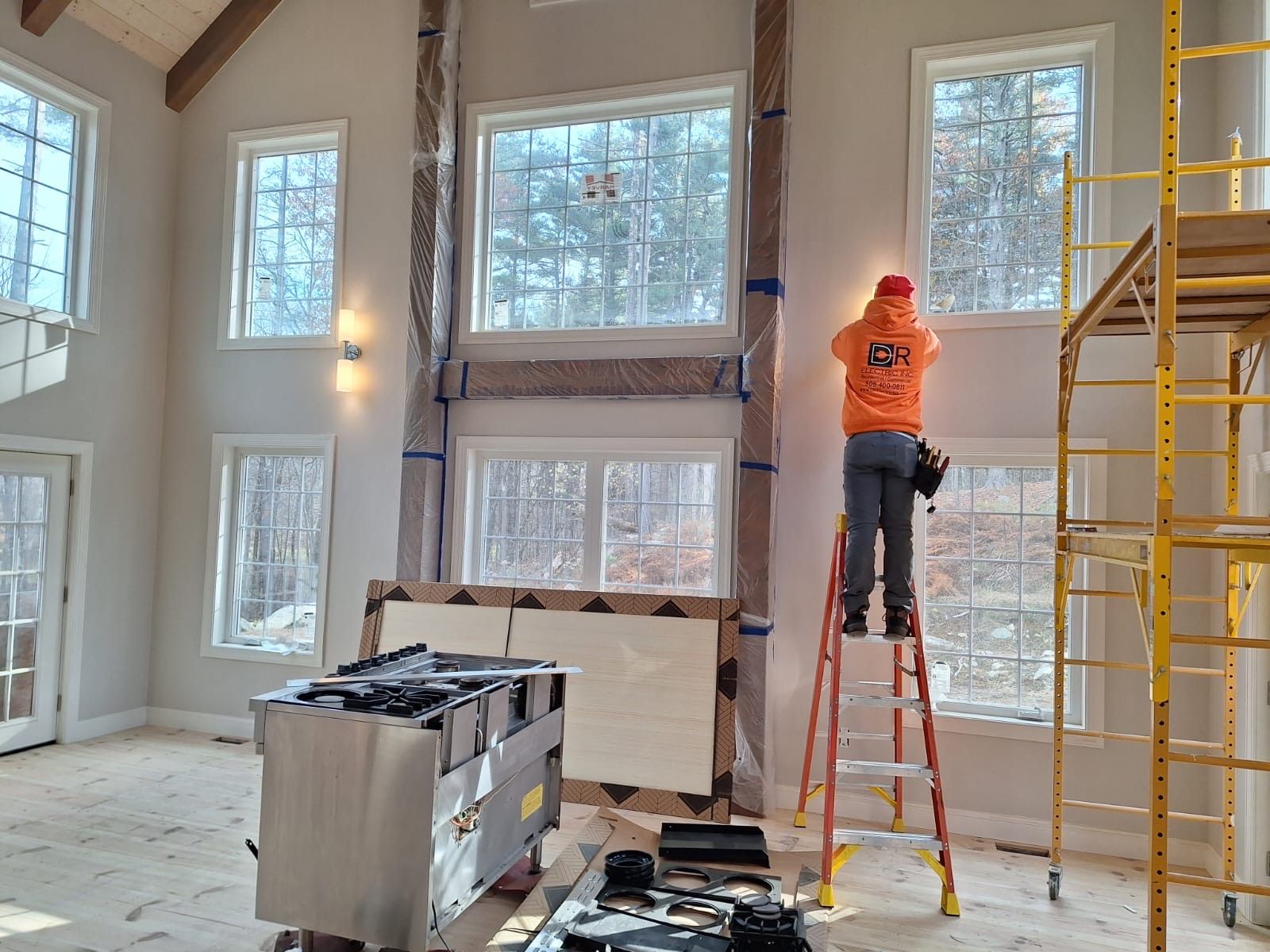 Light Fixture Installation Services | DR Electric Inc