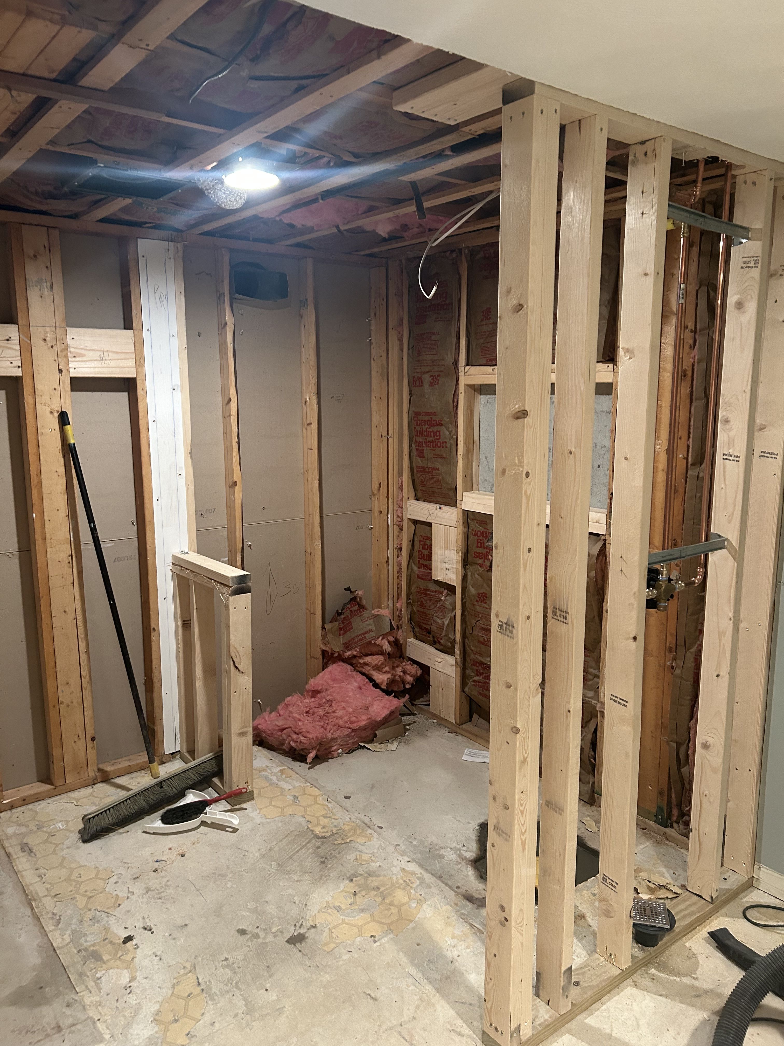 Basement Bathroom Remodel in Marstons Mills | Cape Cod Carpentry Guild Inc.