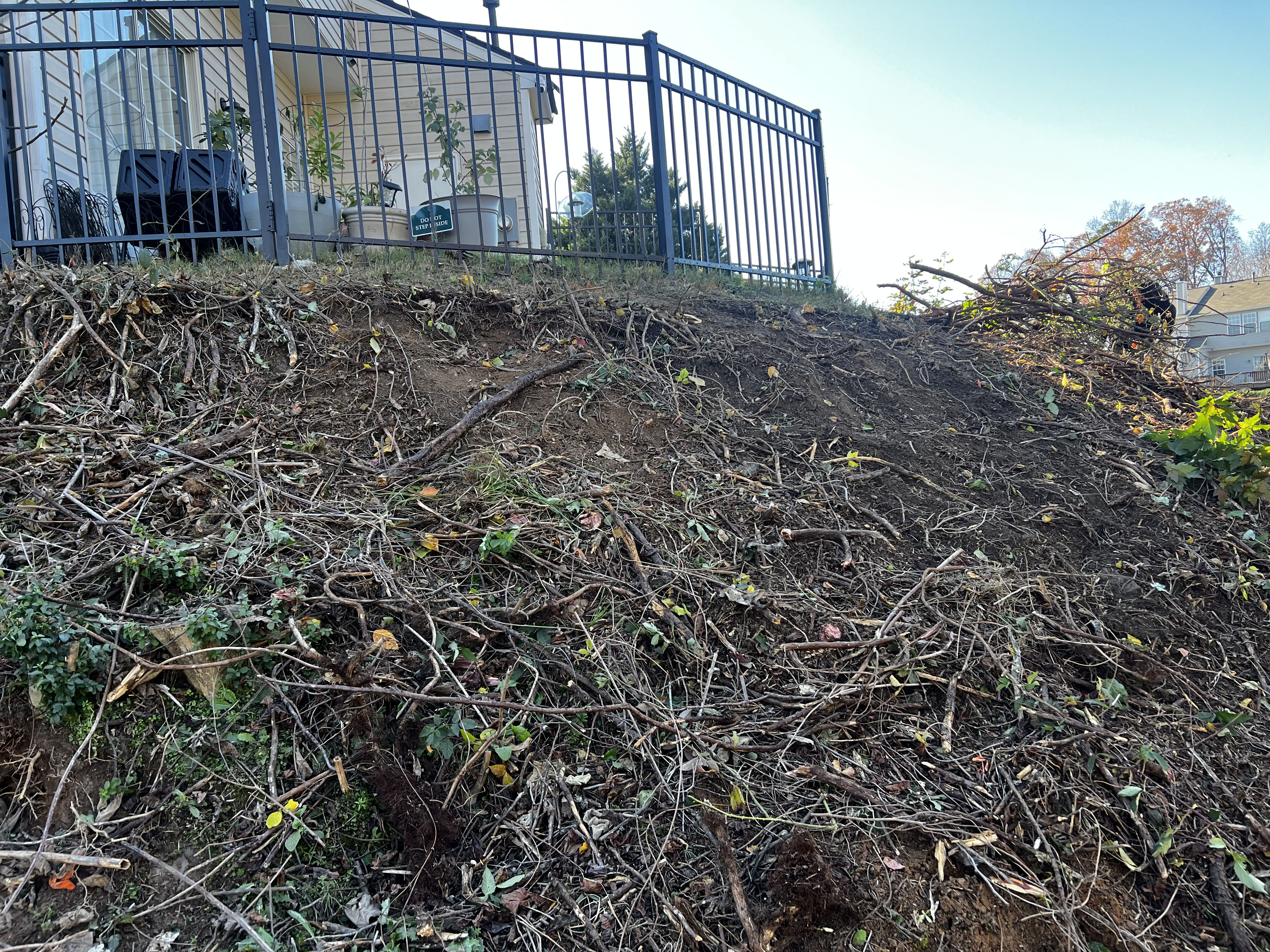 Stabilizing a Lake Embankment | Higher Ground Landscaping Services