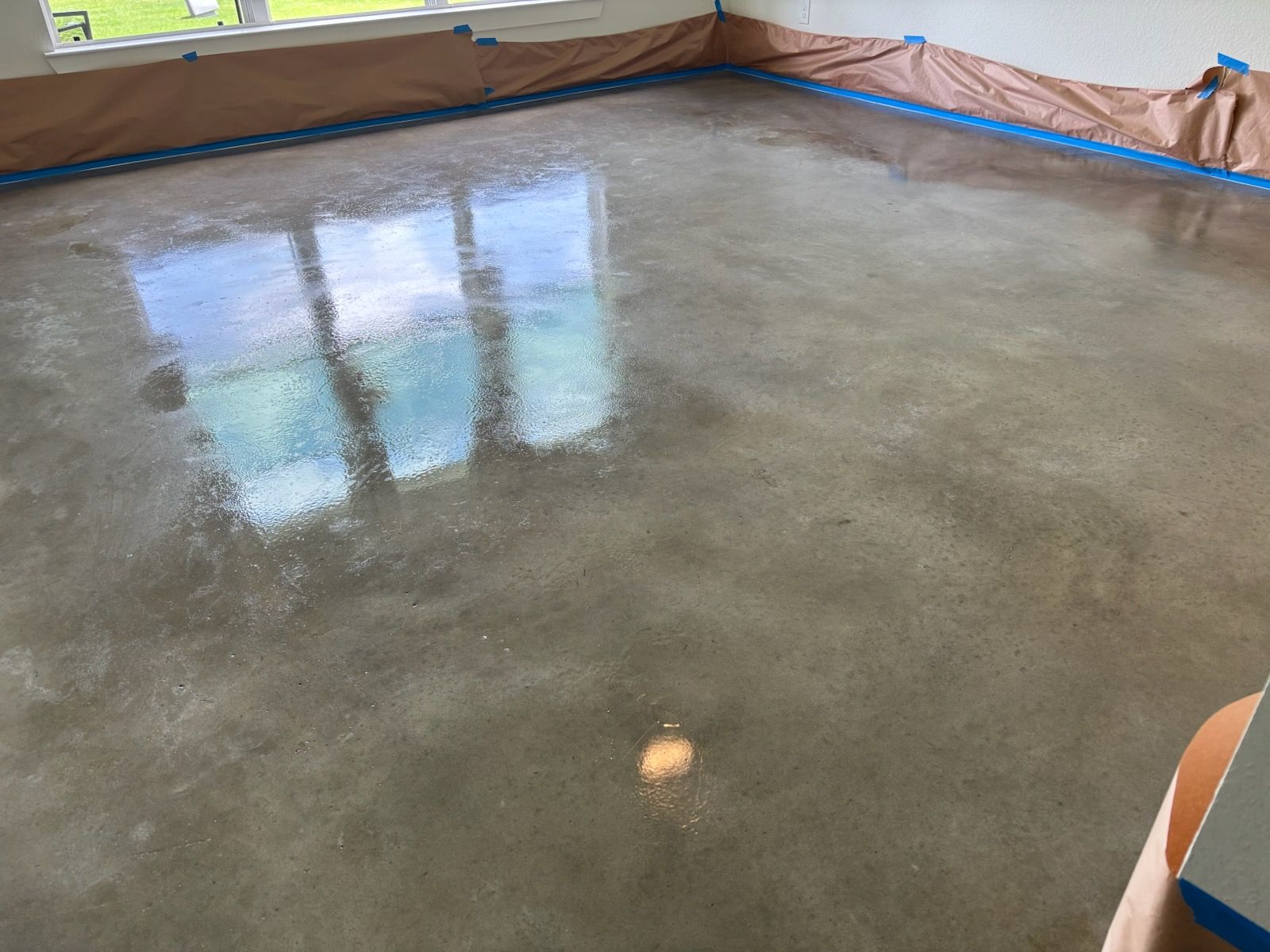 Beautiful Concrete Flooring Transformation in East Bernard | Houston ...