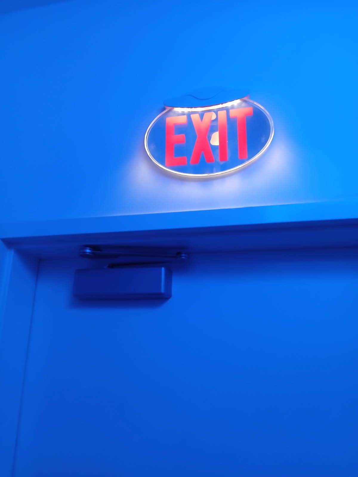 Sleek Exit Sign Boosts Safety in Orange County | ATL Electric | Best ...