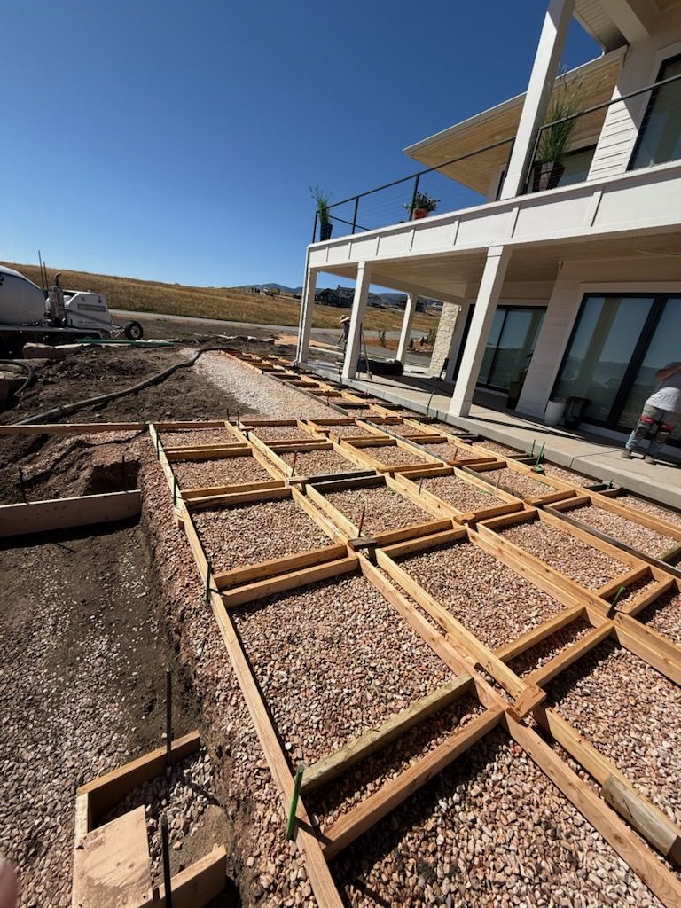 Sturdy Concrete Pathway Creation with Evolution | Evolution Concrete ...