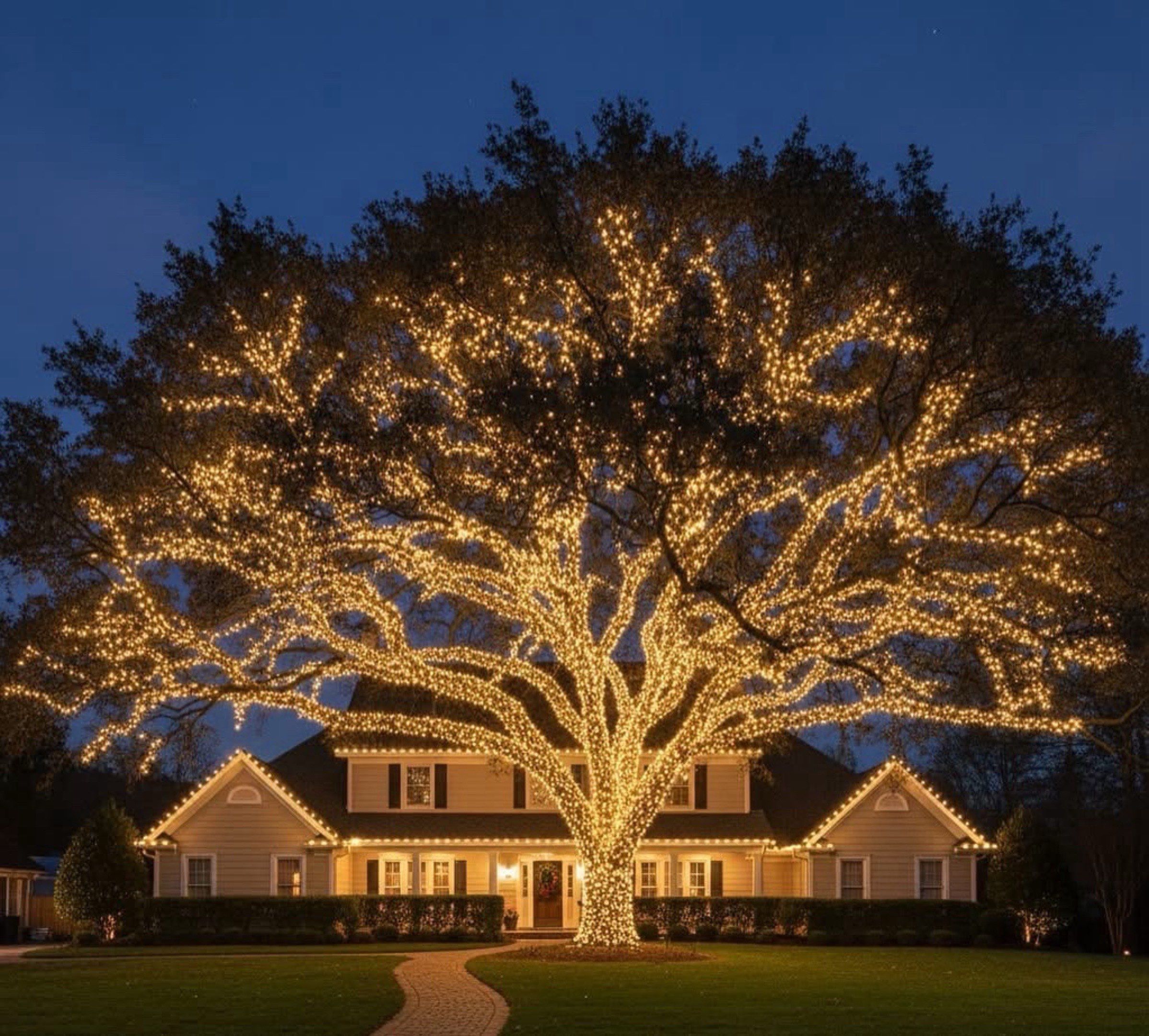Holiday Magic - Stunning Christmas Light Installation | Straight Edge ...