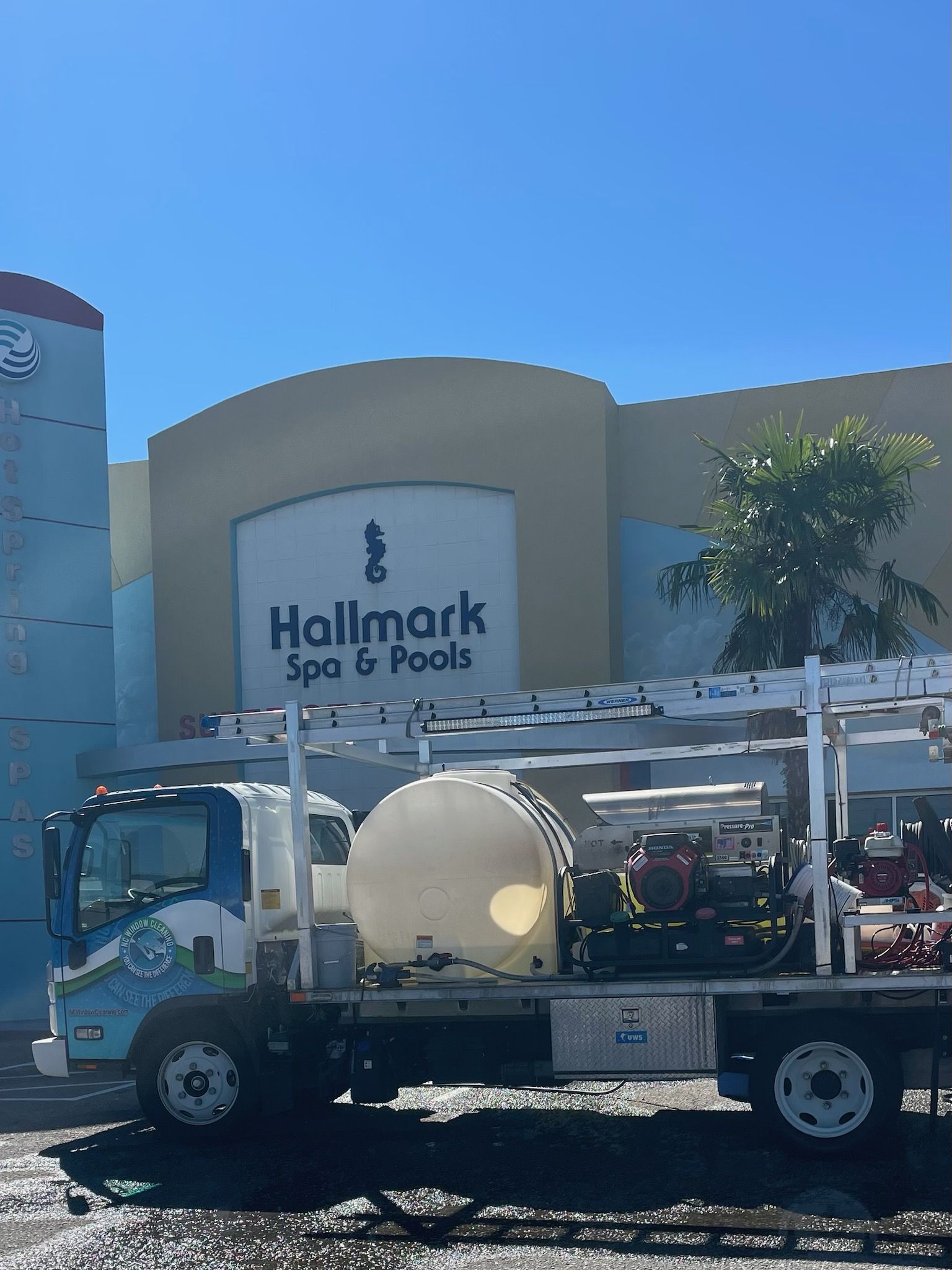 Bringing Sparkle to Hallmark Spa & Pools in Fayetteville | NC Window ...