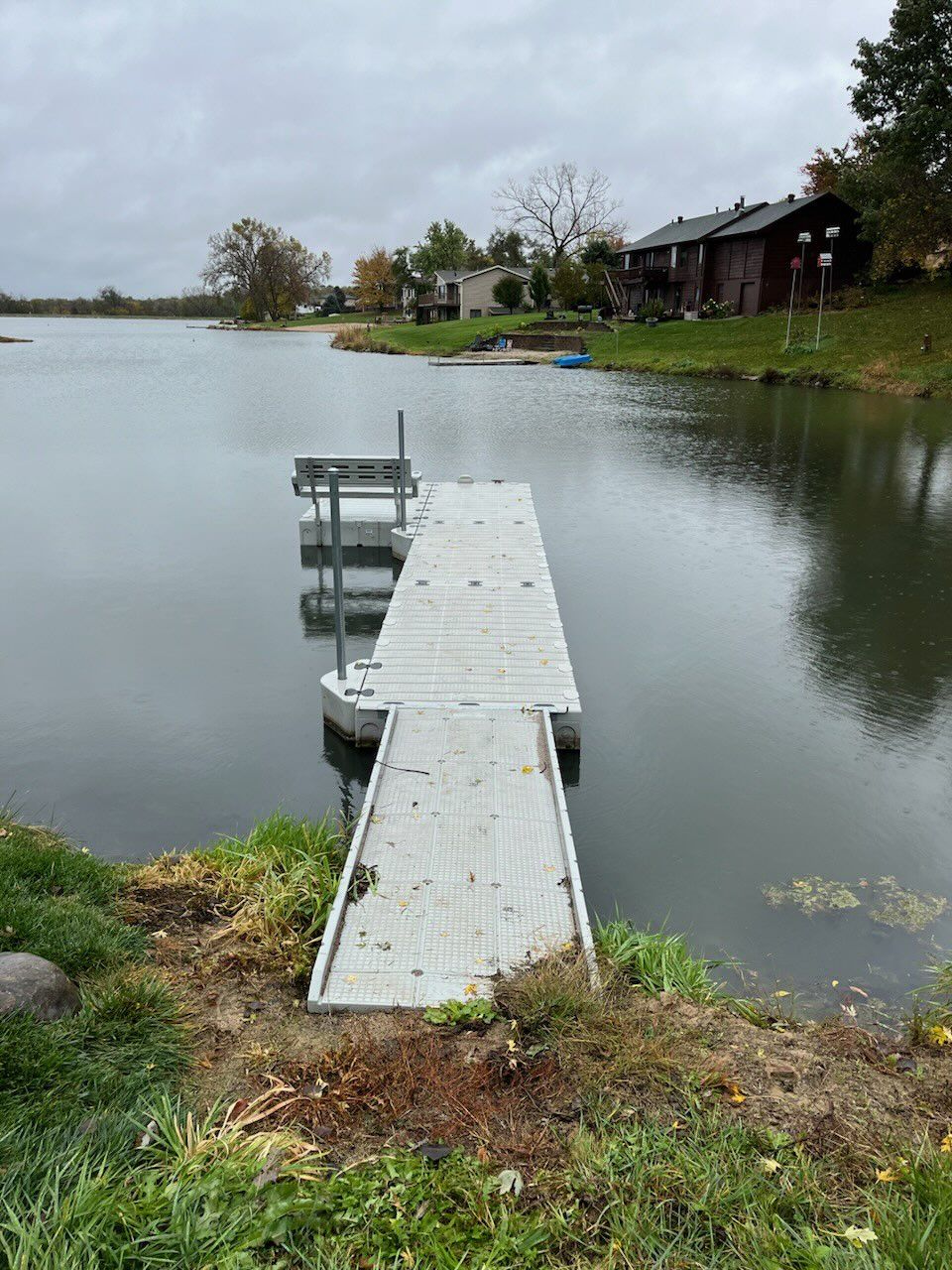 Floating Dock Installation Near Blair Nebraska | MD Aquatics