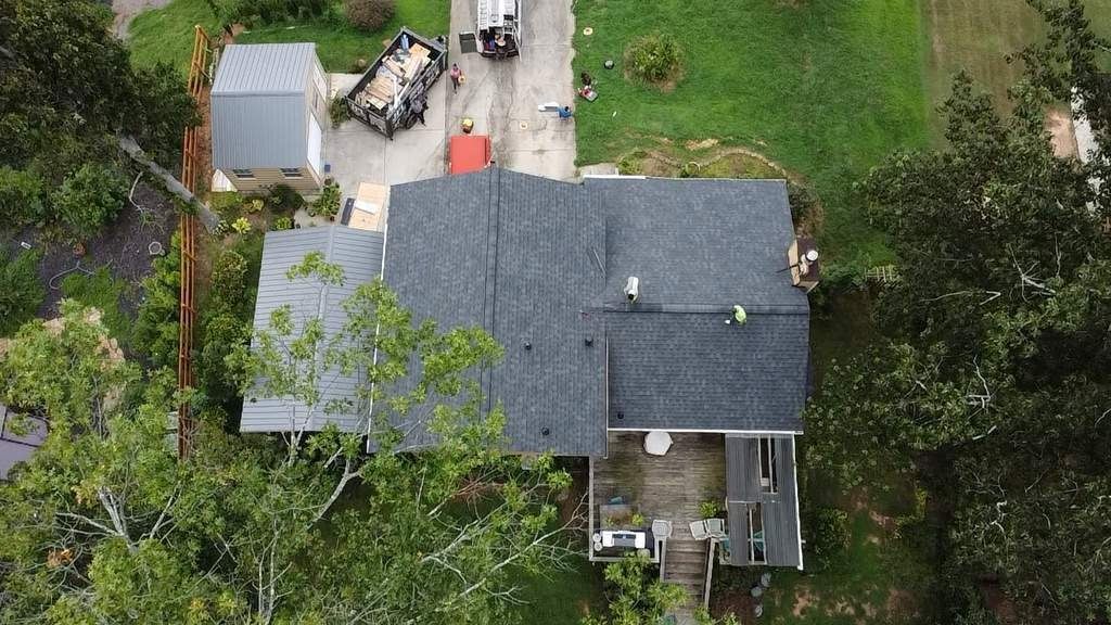 Atlas Pinnacle Pristine Black Shadow Roof Installation | Vintage ...