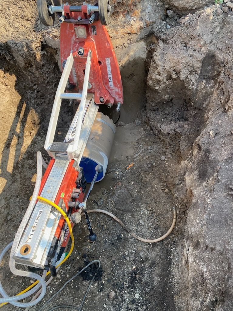 Precision Core Drilling in Tight Spaces | T.C. Tap and Core