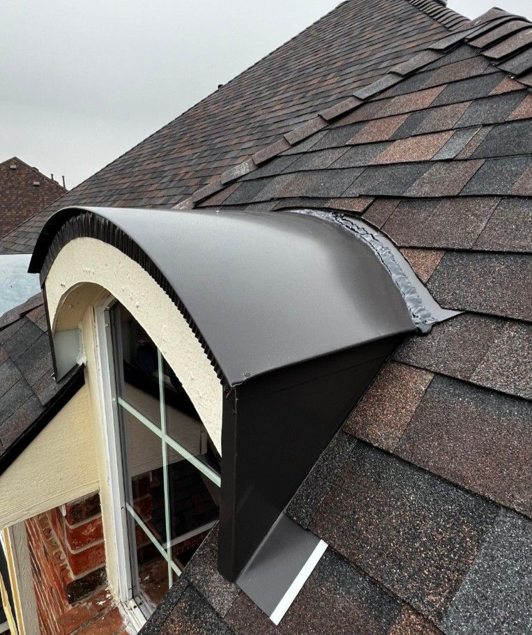 Sleek Bronze Dormers with Owens Corning Shingles | Heckadon Roofing ...