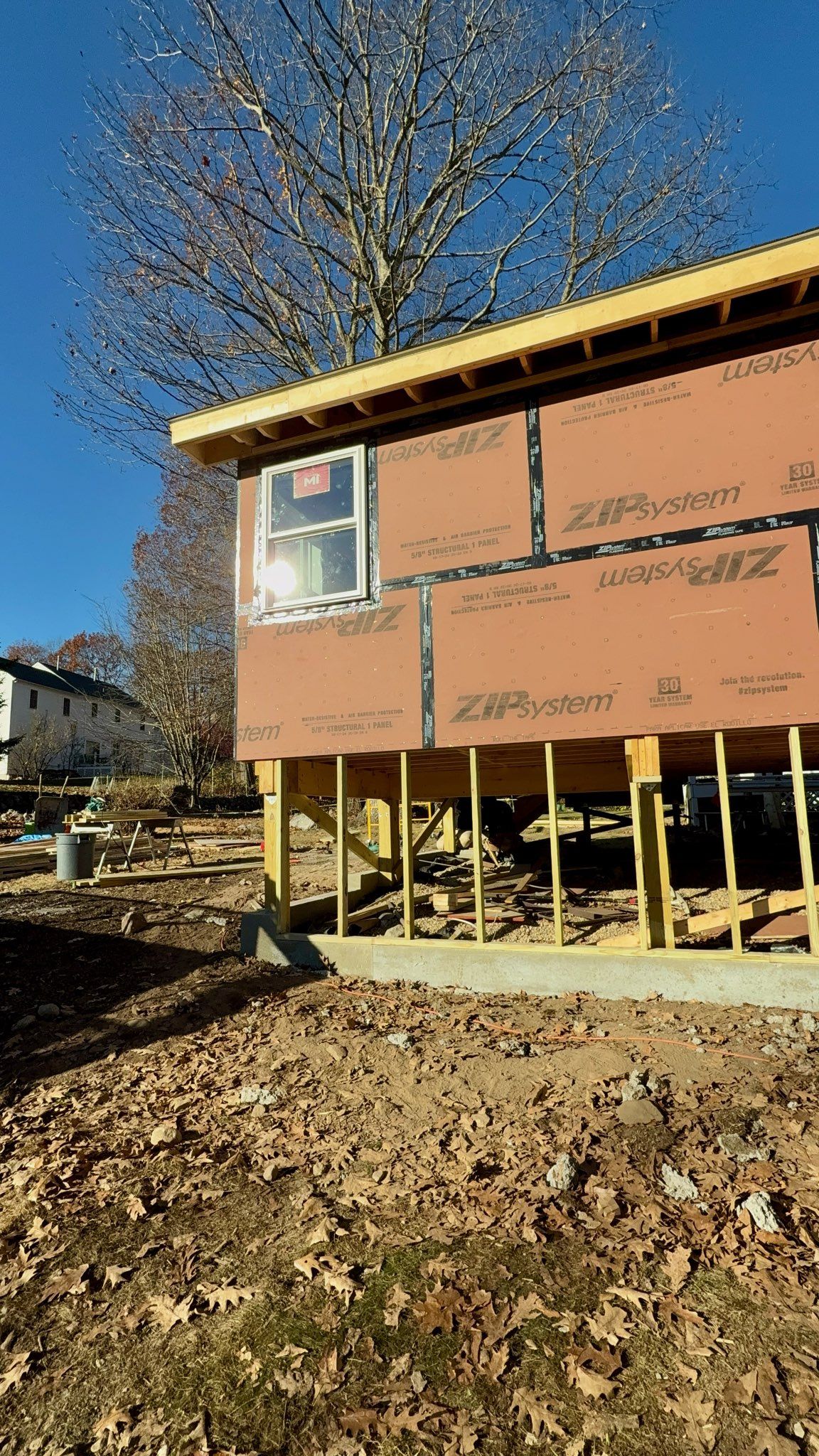 House Extension with ZIP System Paneling | Cardona Builders