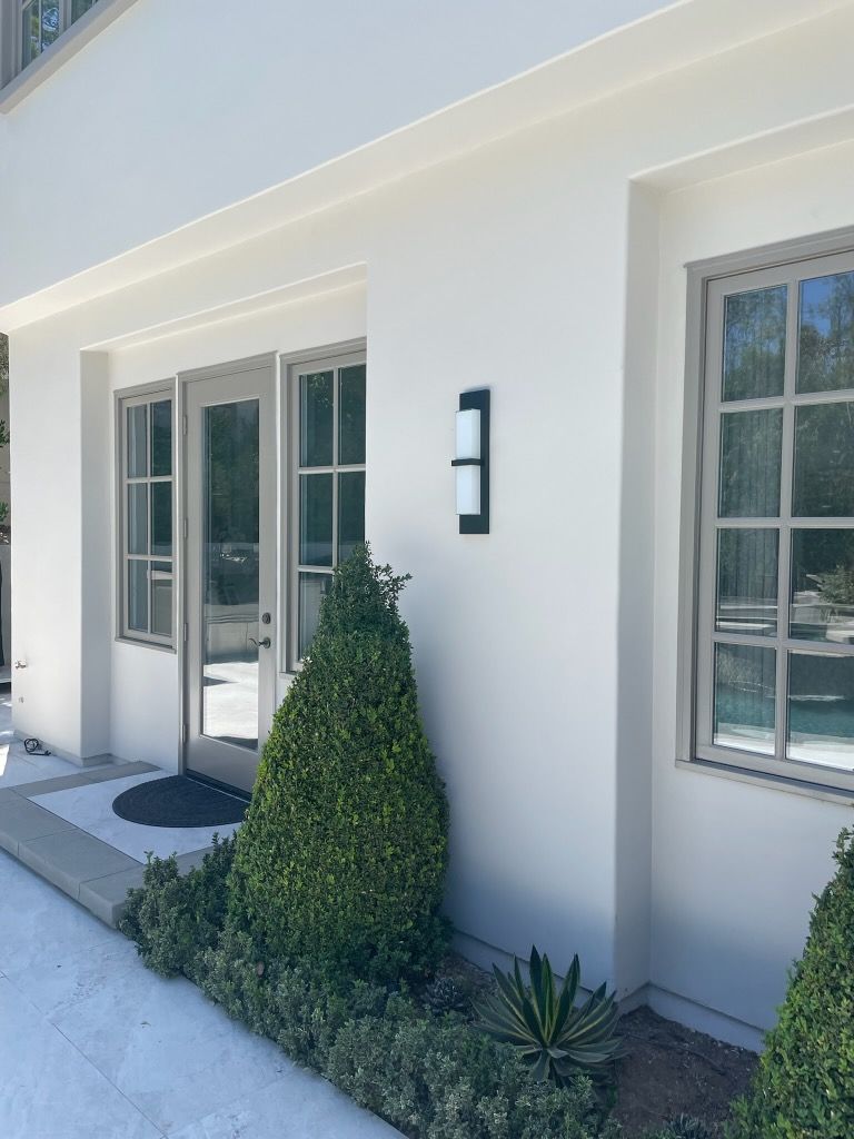 Exterior Sconce and Security Camera Installation | Always Quality ...