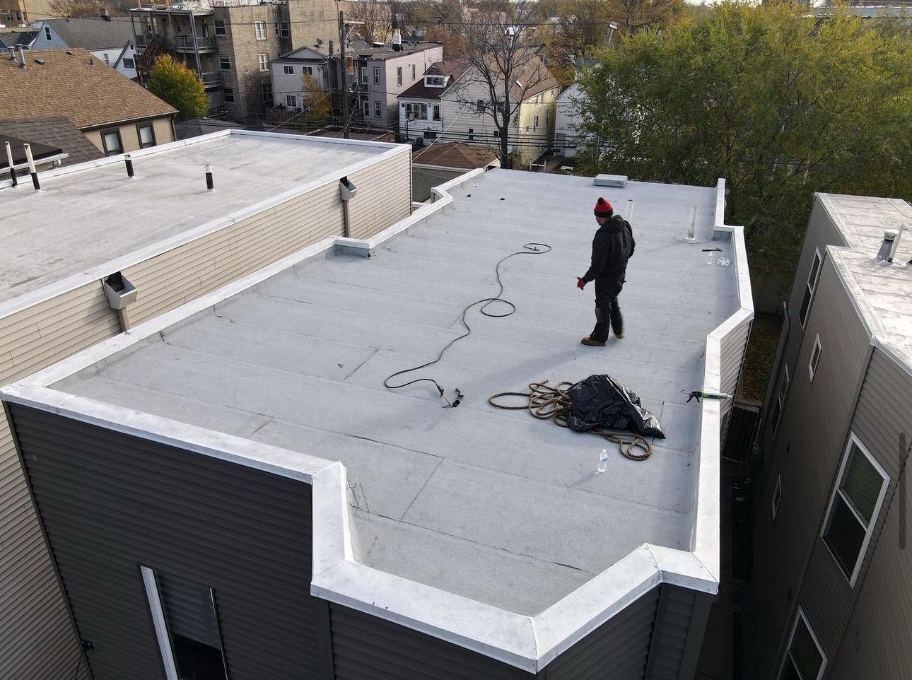 Modified Roof Installation in Chicago | Chicago Advanced Roofing