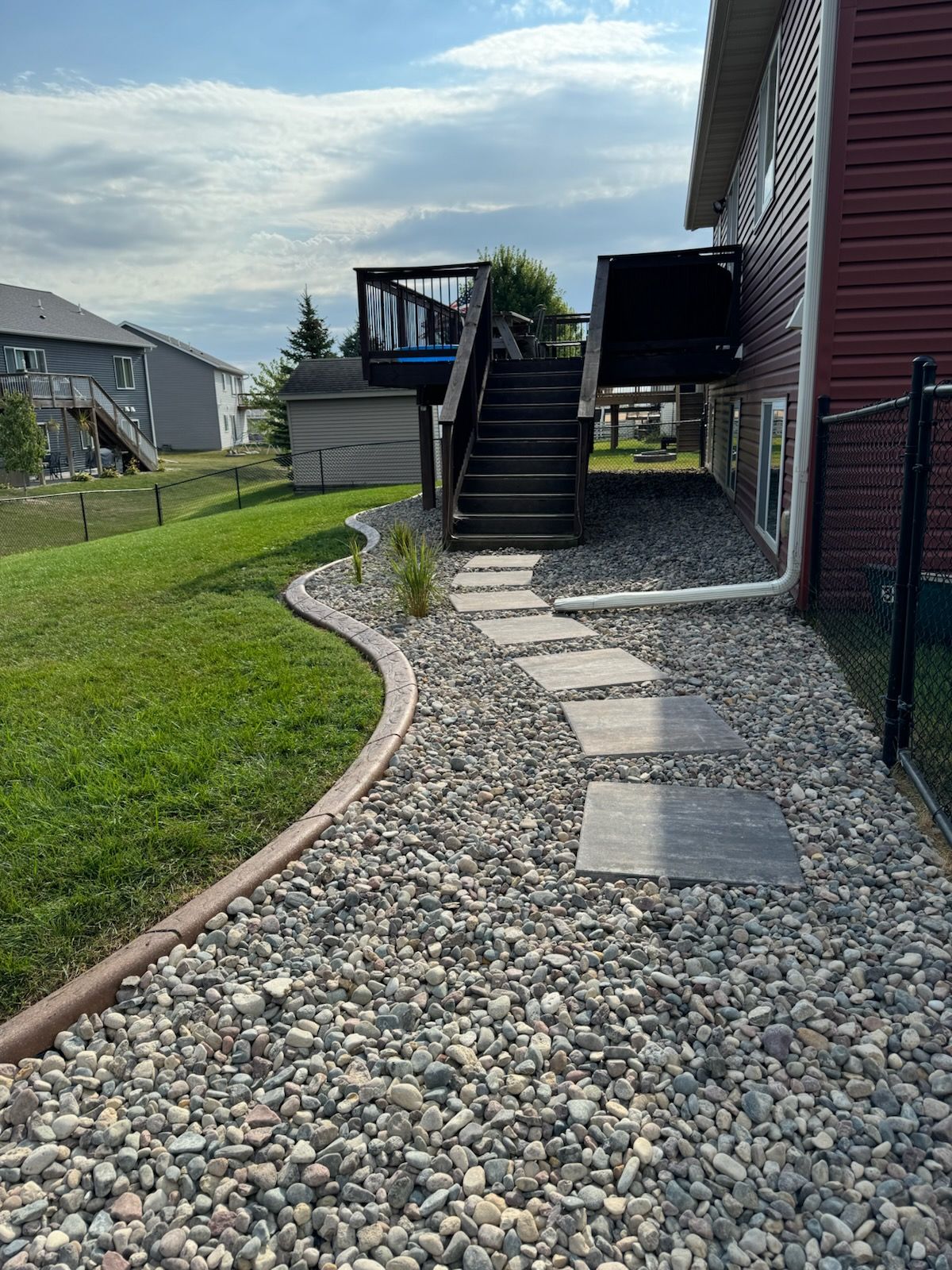 Stepping Stone Pathway Installation | Kittock Landscape Service