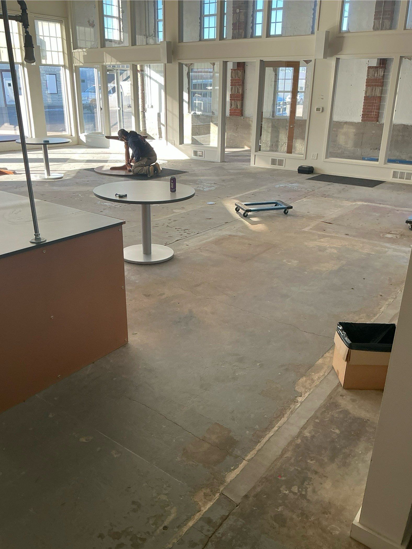 Event Space Floor Transformation | Luxe Finishes LLC