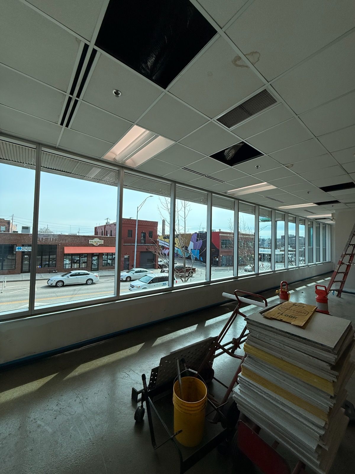 Window Cleaning at KC Star Building | LH Home & Exterior