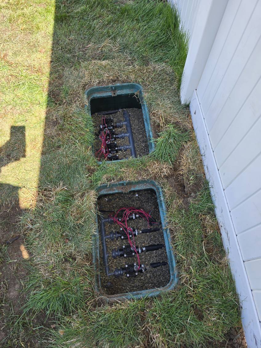 Installation of Advanced Irrigation System with Hunter Valves | HK ...