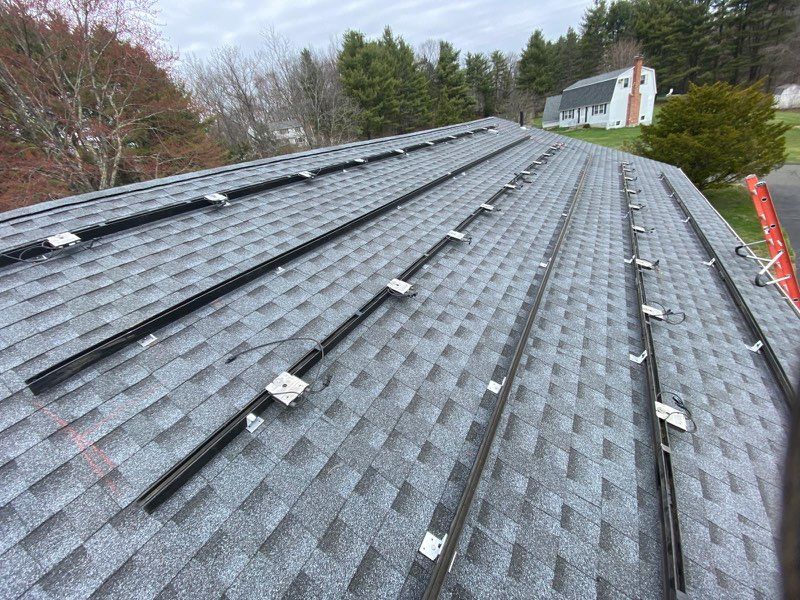 Solar Panel Removal and Reinstall in East Granby, CT | SunQuest Solar