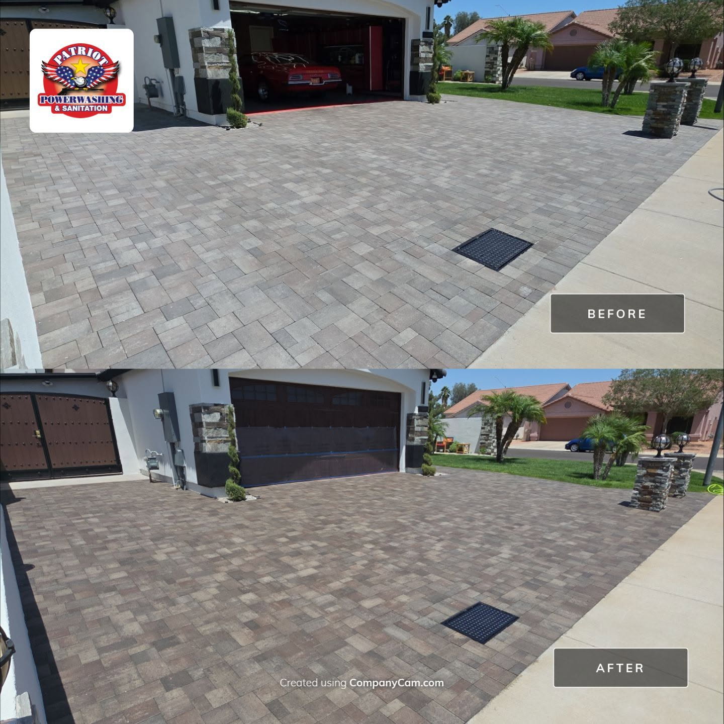 Stunning Paver Sealing in Phoenix | Patriot Power Washing & Sanitation