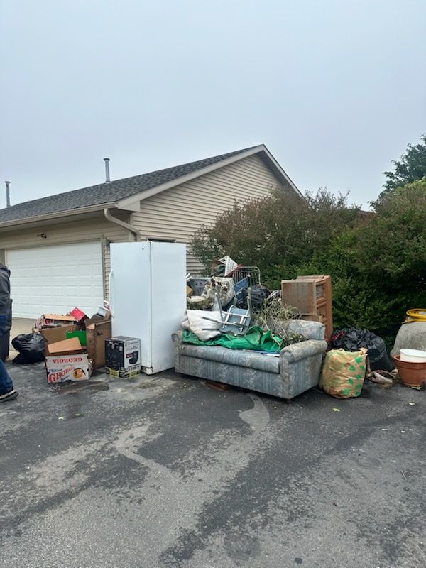 Driveway Transformation by Horizon Junk Removal | Horizon Junk Removal