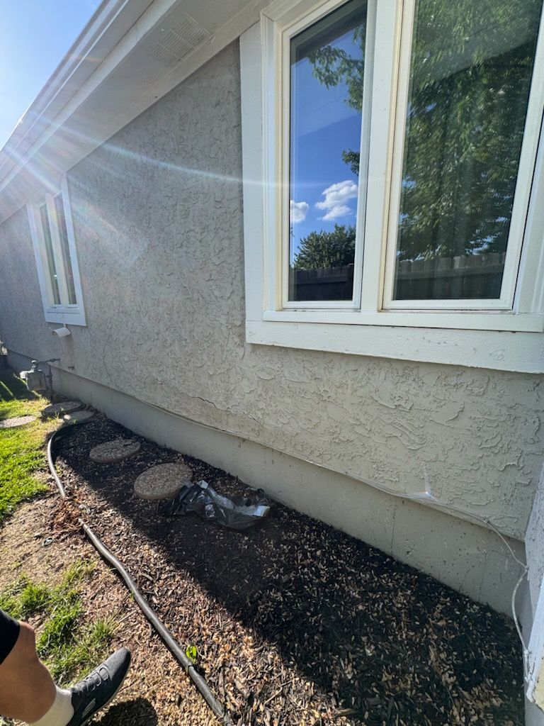 Light Gray Stucco Home Revitalized in Midtown | Midtown Stucco Repair LLC