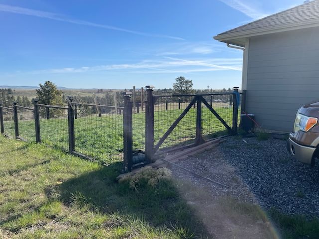 Robust Rural Chain-Link Fence Installation | H & H Fence MT LLC