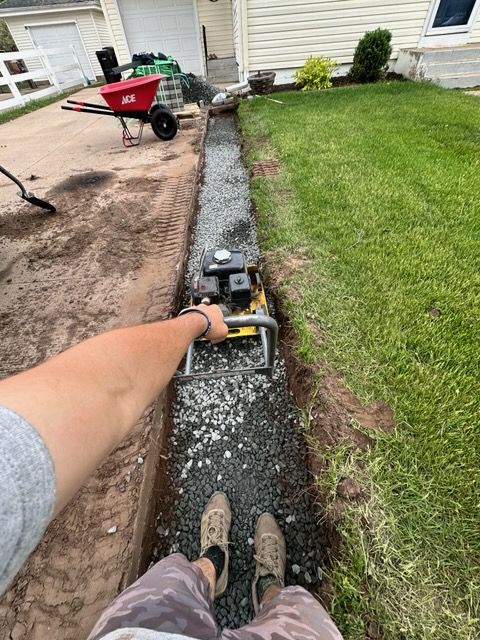 Driveway Brick Paver Patio Extension Success | Matt’s Landscaping