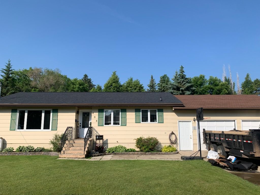 Sleek Black Roof Transformation | High Angle Roofing & Exteriors