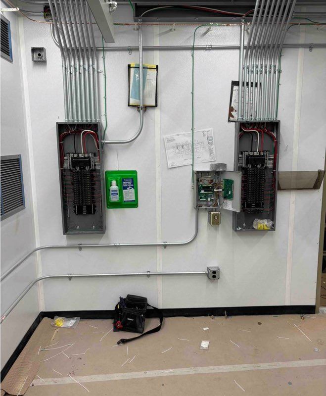 Seamless Generator and Power Panel Installation | Electrical Industries