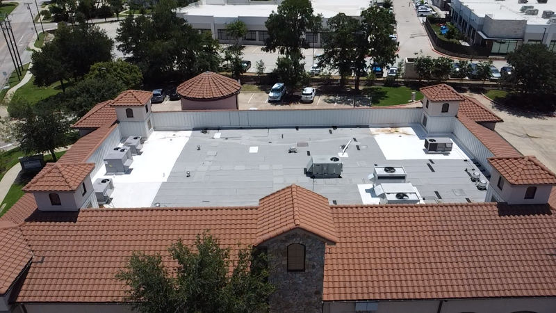 Impressive Flat Roof Installation Showcasing Versatile Craftsmanship ...