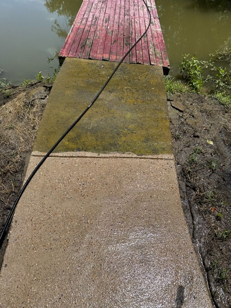 Revitalize Your Pathway with Expert Concrete Cleaning | Dave's Pressure ...