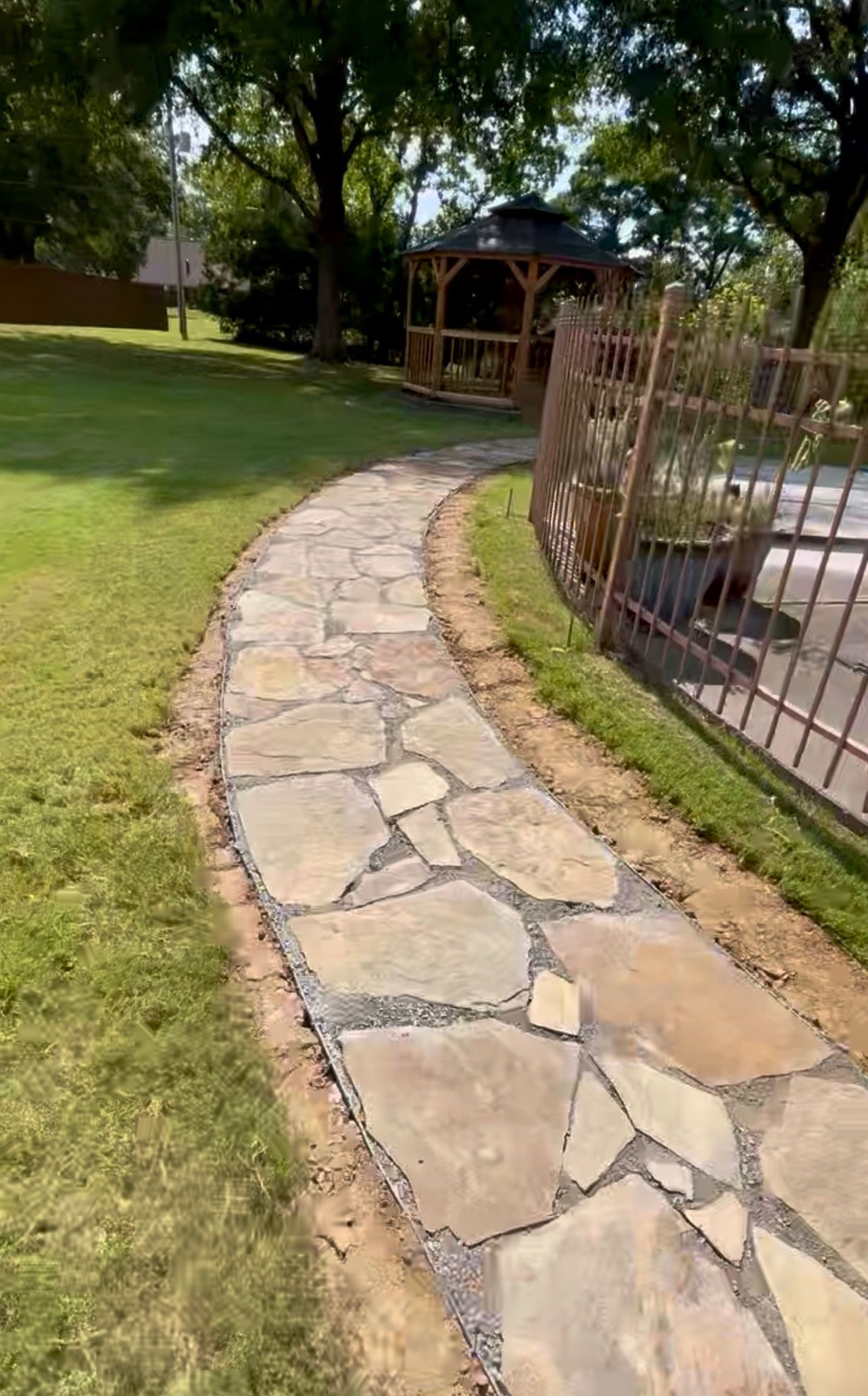 Beautiful Flagstone Walkway by Buena Vista Landscape | Buena Vista ...