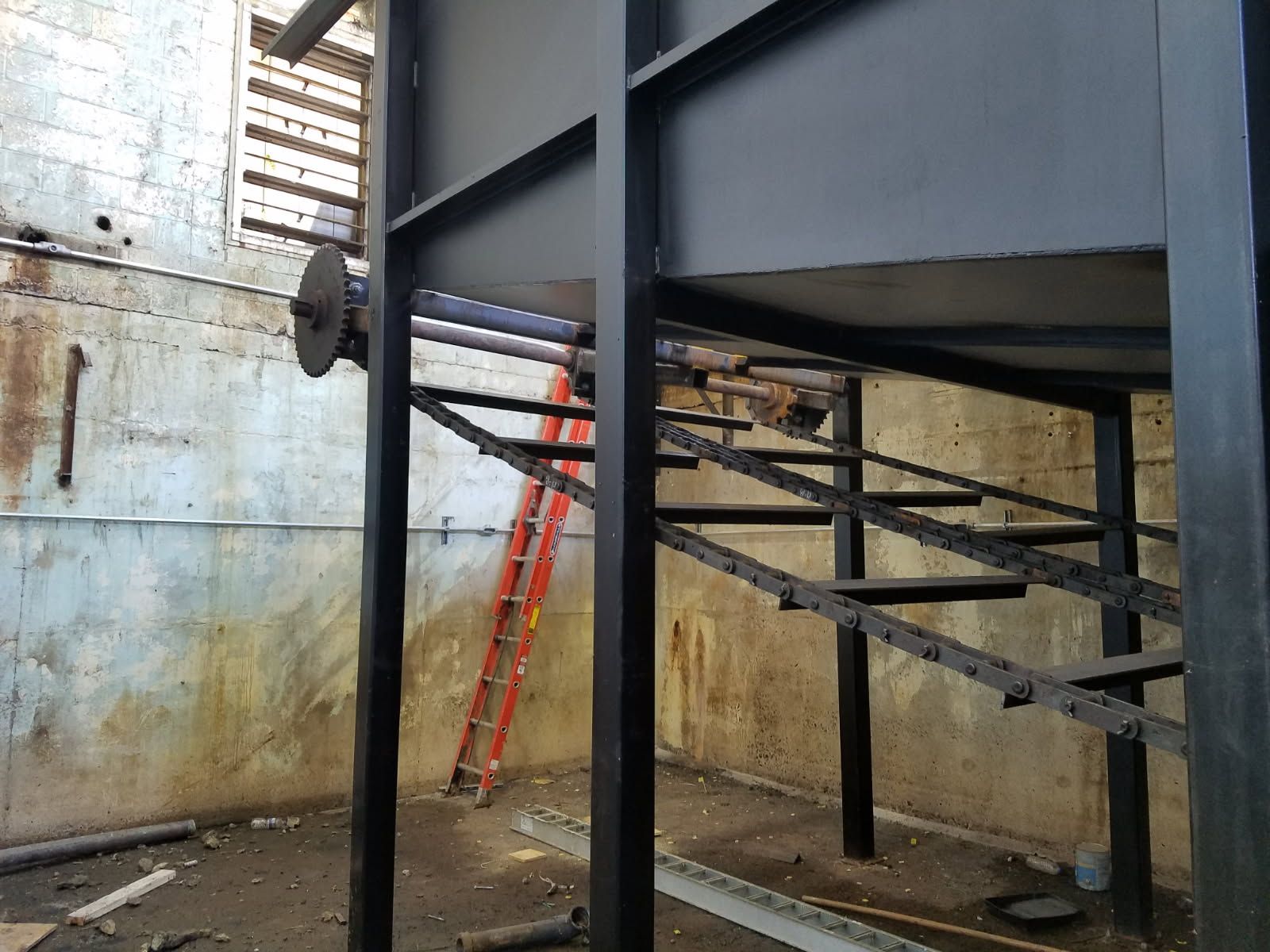 Clarksville Industrial Stairs and Bin Renovation | Anderson Industrial ...