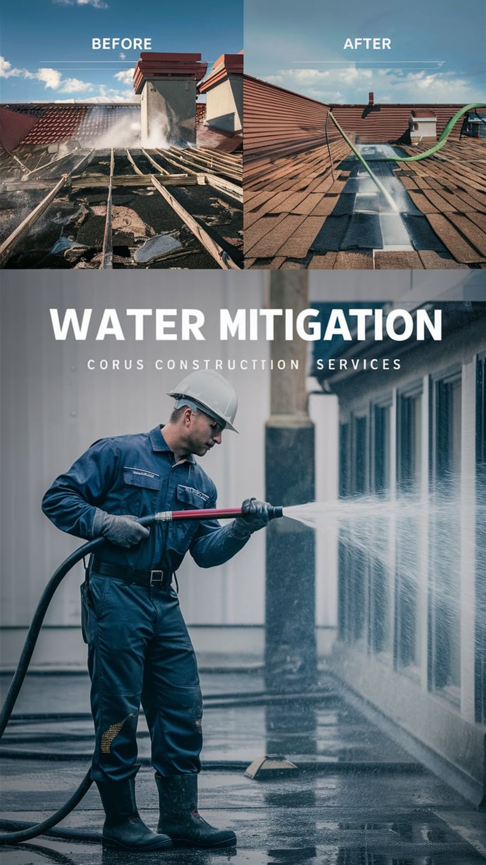 Water Mitigation Experts | Roofing & Restoration | Corus Construction