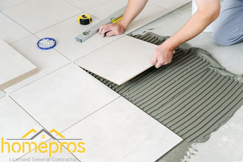 Tile Installation Services - HomePro Contracting Dallas