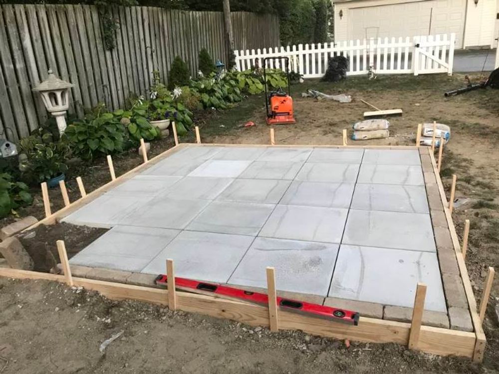 Barn Slabs Installation Services | Walker's Outdoor Landscape