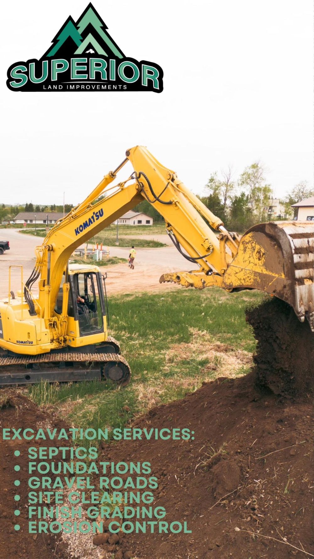 Excavation Services by Superior Land Improvements | Landscaping